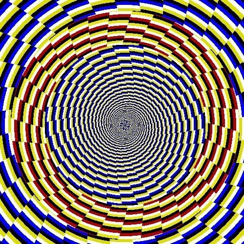 INTUITIVE WORLD: Optical Illusion to Train Your Concentration