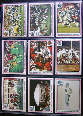 The Fleer Sticker Project: 1976 Fleer Football NFL Team Action Sticker ...