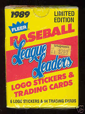 The Fleer Sticker Project: 1989 Fleer Baseball Stickers
