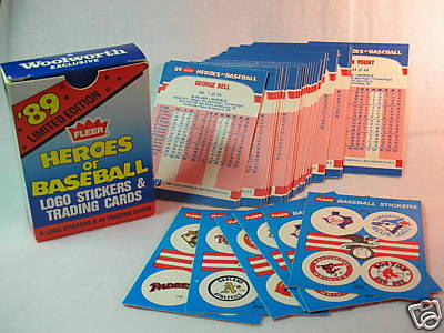 The Fleer Sticker Project: 1989 Fleer Baseball Stickers