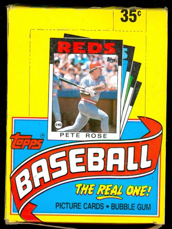 The Fleer Sticker Project: 1986 Topps & OPC Box Bottom Cards / Panels