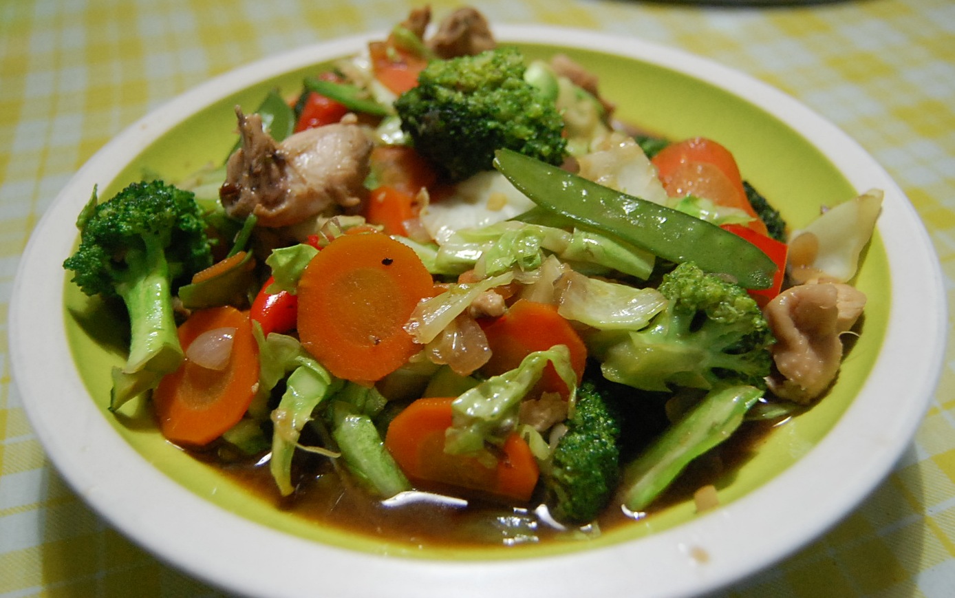 Adobong Kutchara: STIR FRIED VEGGIES