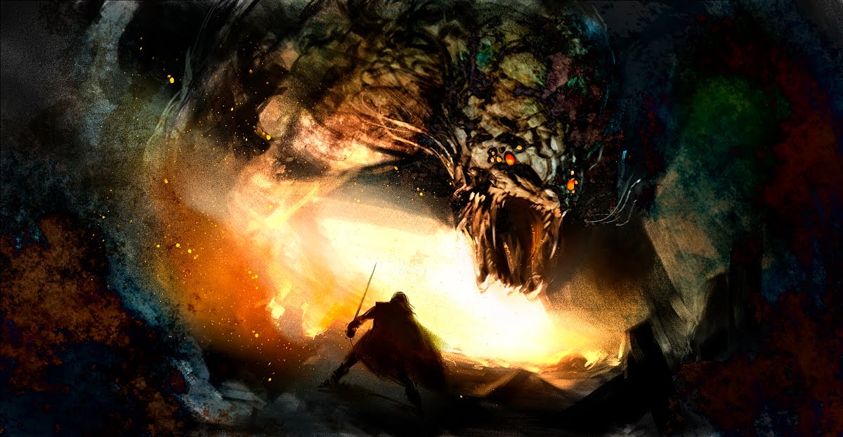 Dan Milligan Illustration Ltd. art blog: Cave Creature