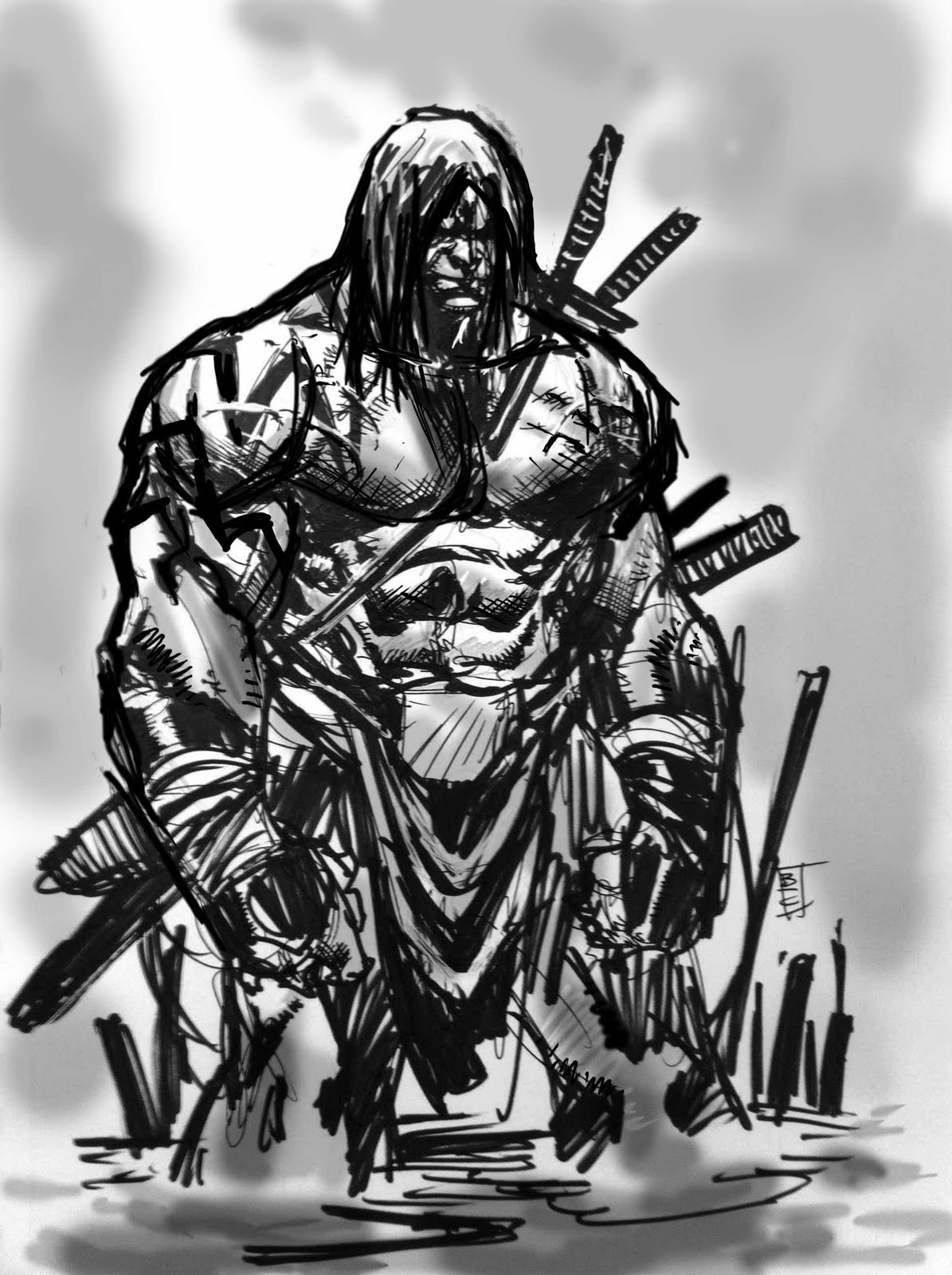 the art of brian ching: skaar