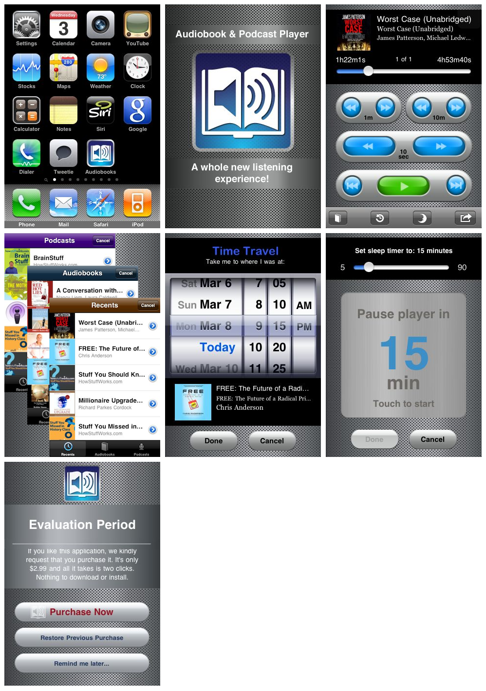 Contity Report: Audiobook & Podcast Player for the iPhone