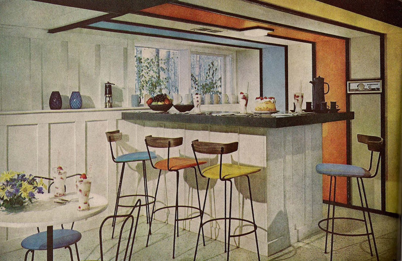 Retro Shack Interiors: 1960's Living (In case you weren't there)