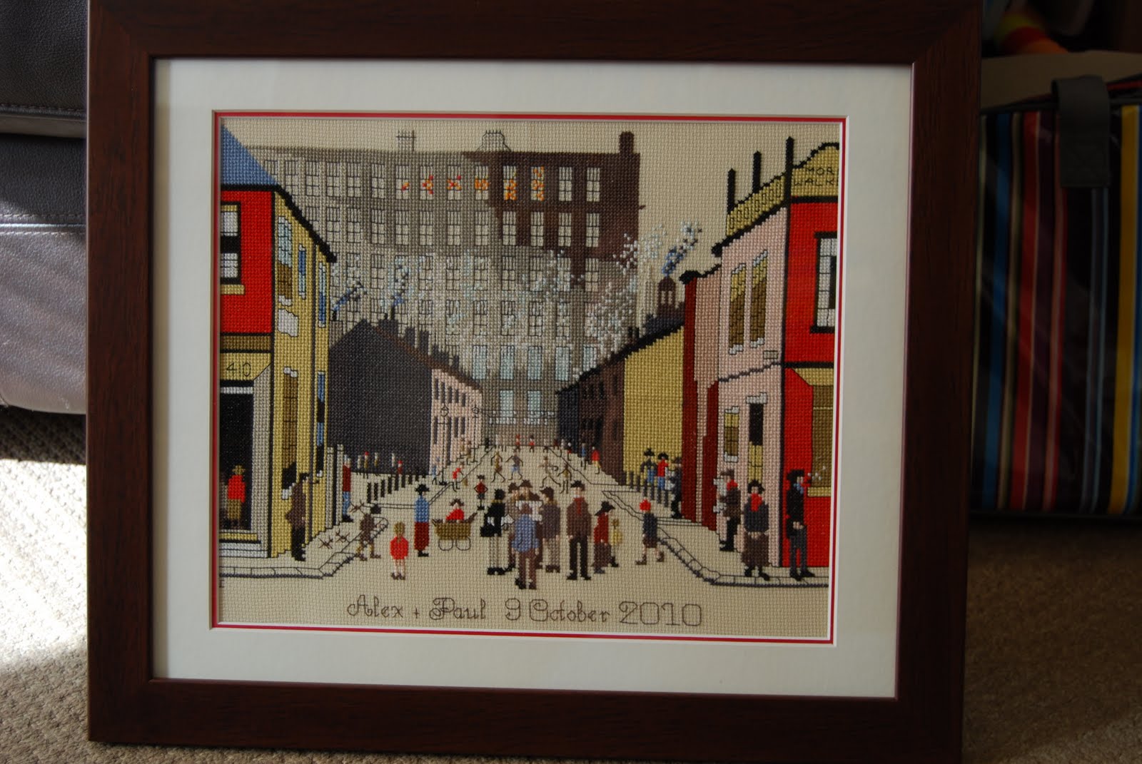 Beagle's Blog: Lowry cross stitch