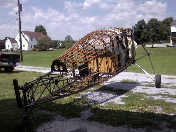 Fairchild 24 Restoration: Fuselage Ready To Cover