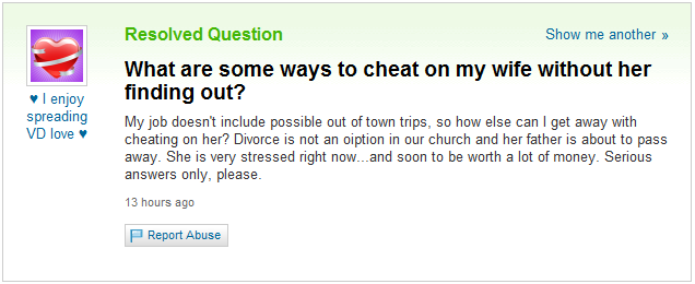 Lamehoo: Cheating Fail