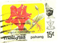 The Wonder Of Stamps: Setem Bunga Raya