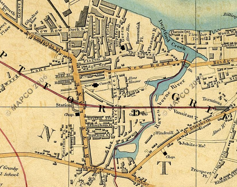 Crosswhatfields?: A brief history of Deptwich-Greenford borders.