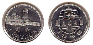 Moedas do Mundo: 1 Pataca 1998 - Macau