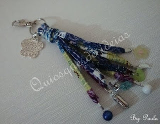Quiosque de ideias: Porta chaves/Enfeite para mala