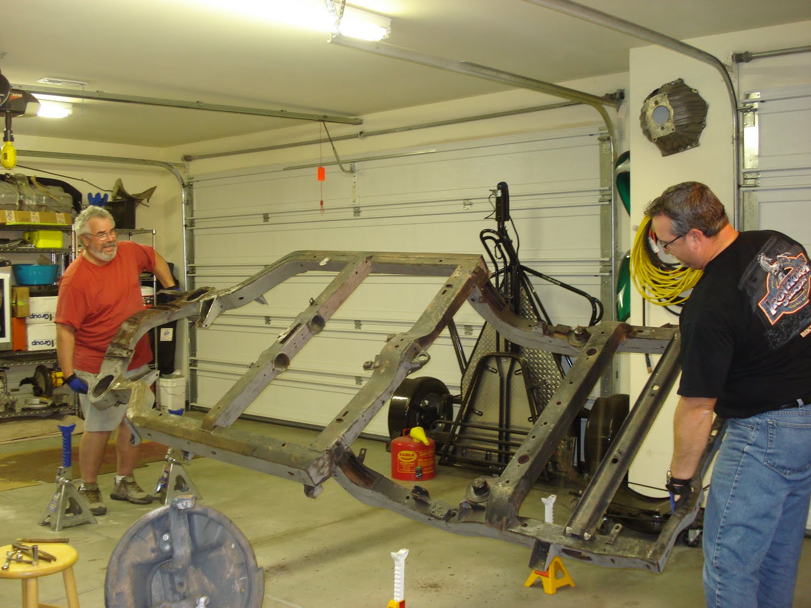 1963 Corvette Sting Ray - Split Window Coupe - Restoration: C2 Frame ...