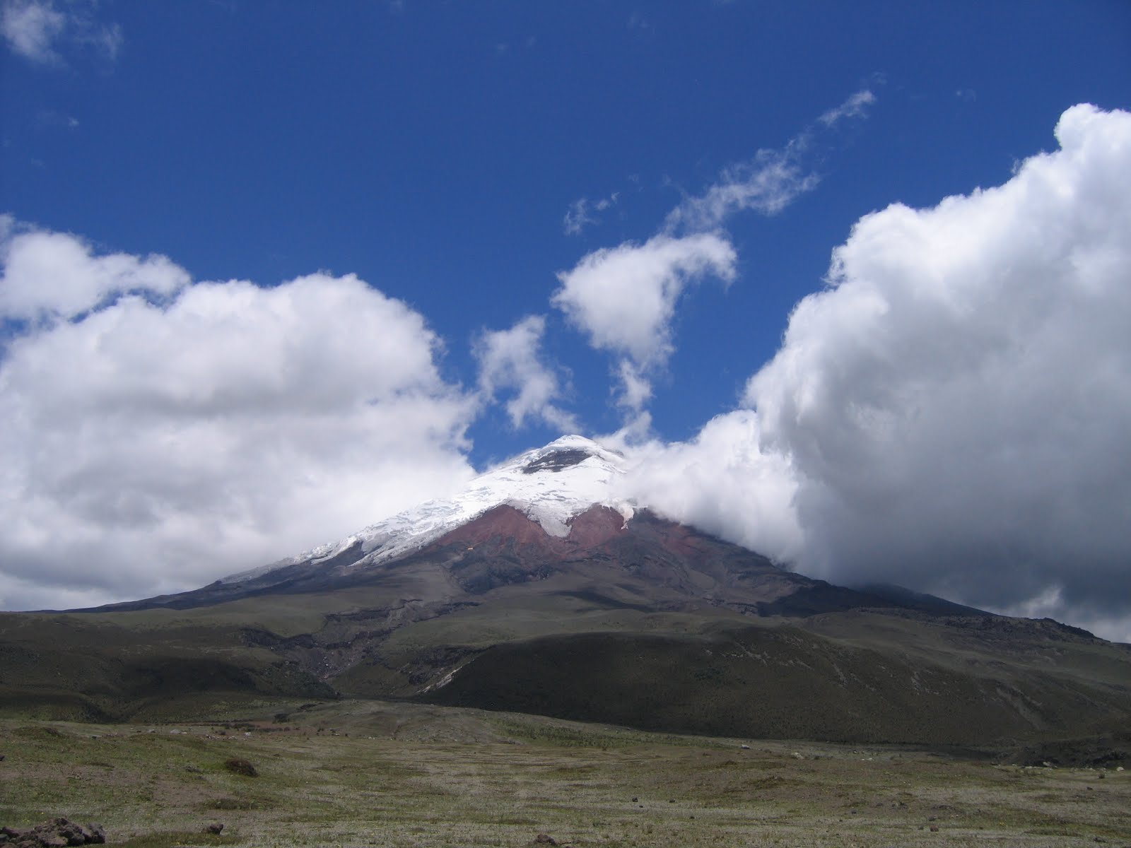South America: Cotopaxi (5,897 meters)