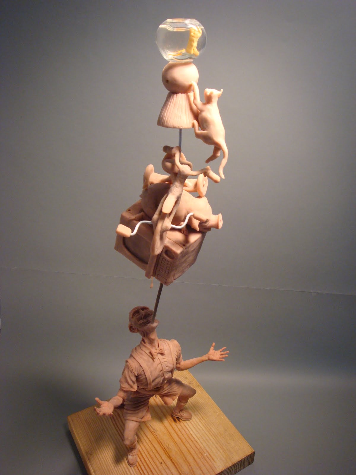 Eric Baize Illustrations: Character Design Sculpture