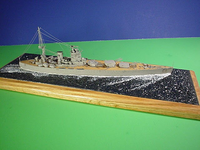 John's Plastic Ships: HMS Rodney in 1/700 scale