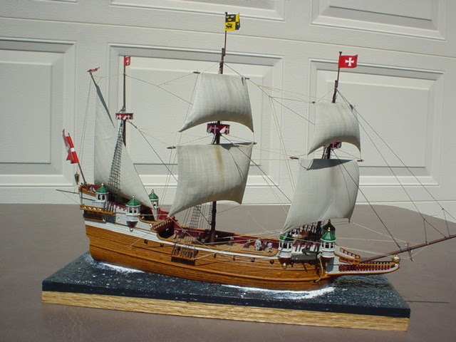 John's Plastic Ships: Completed Model