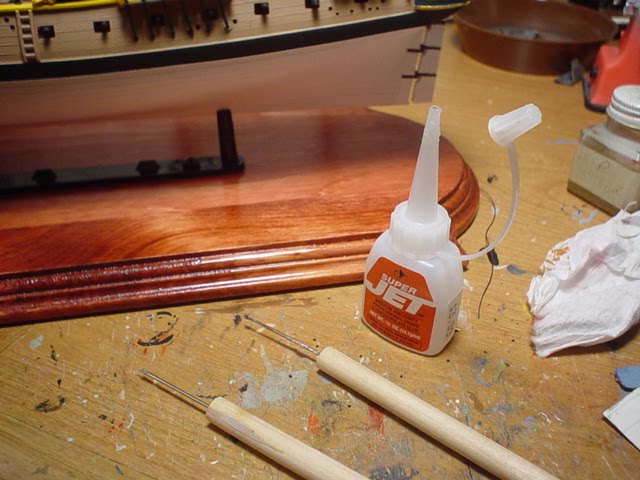 John's Plastic Ships: Ratlines and Standing Rigging