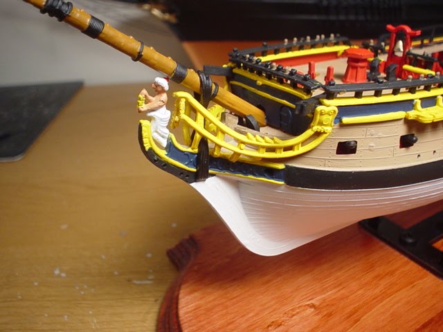 John's Plastic Ships: Bowsprit