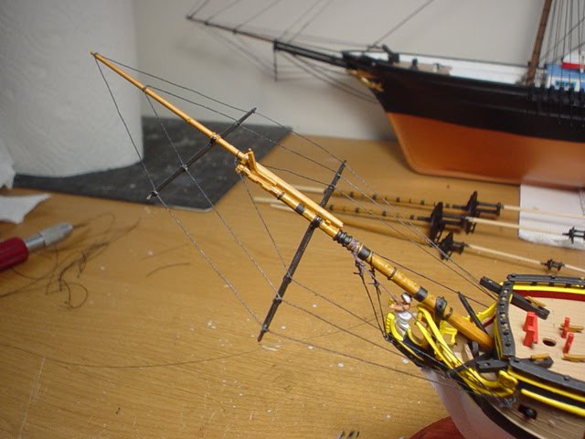 John's Plastic Ships: Bowsprit