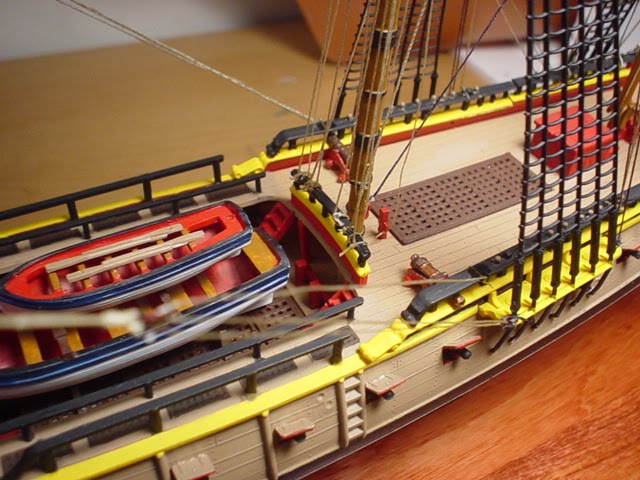 John's Plastic Ships: Anchors and Gunport Lids