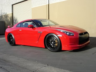 Red R35 GT-R DPE Wheels - 2009gtr.com