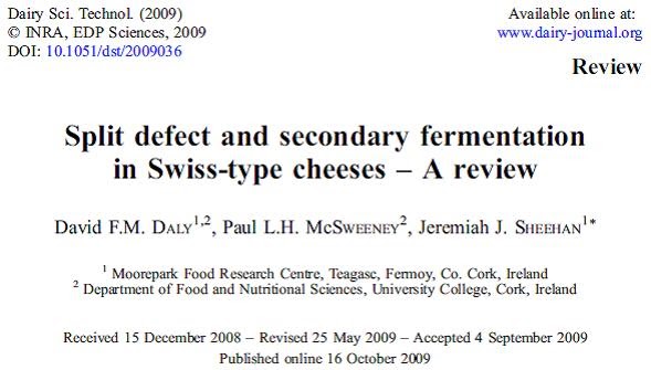 CheeseScience.net: Publication- Dairy Sci Technol