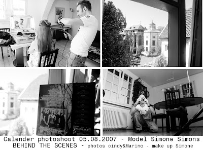 CINDY FREY PHOTOGRAPHY CALENDER: SIMONE SIMONS PHOTOSHOOT