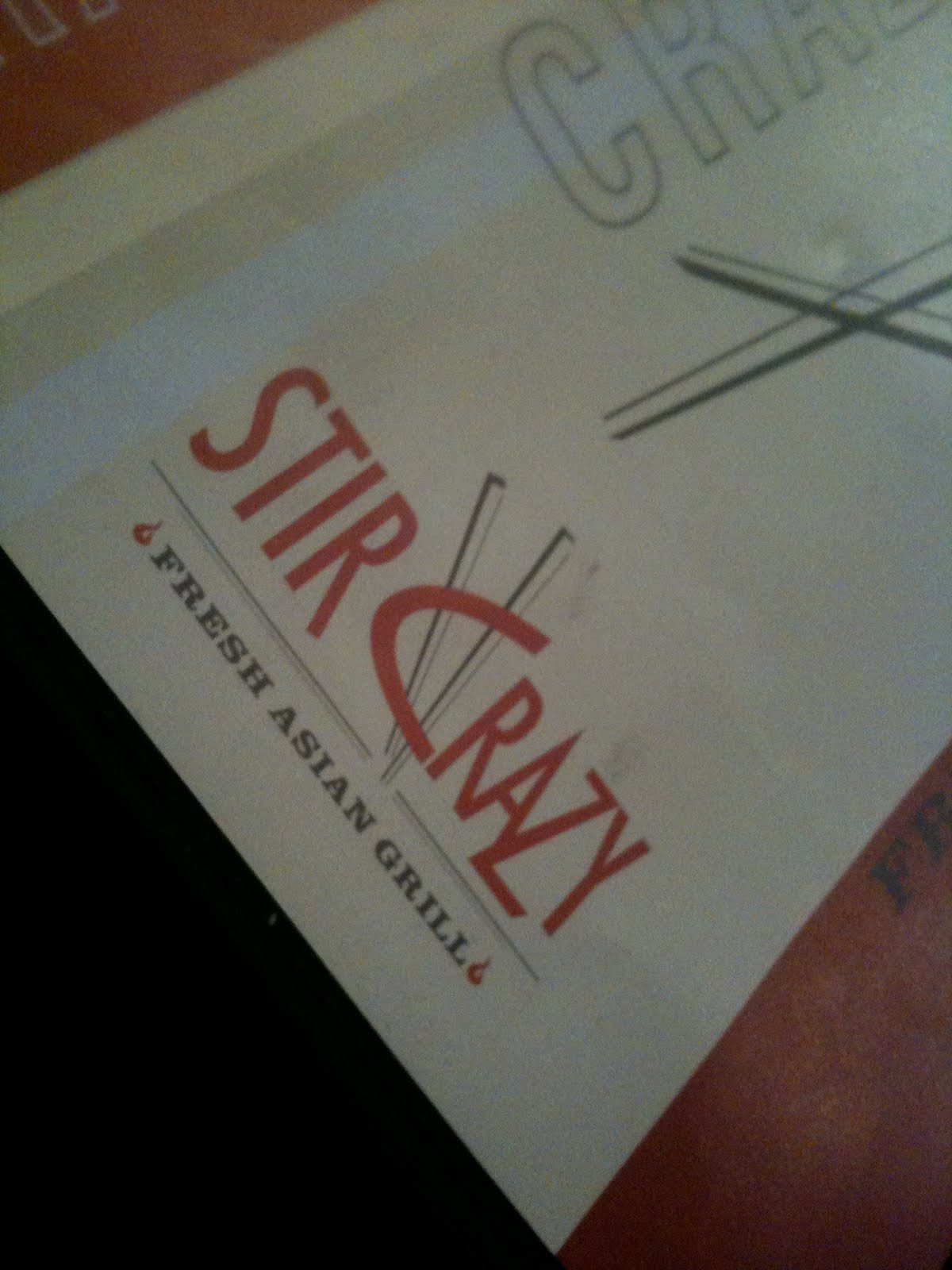 Indianapolis: Always Interesting: Stir Crazy Restaurant