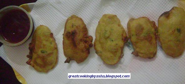 Great Indian Cooking By Asha: Aloo ke Pakode (Potato Pakode)