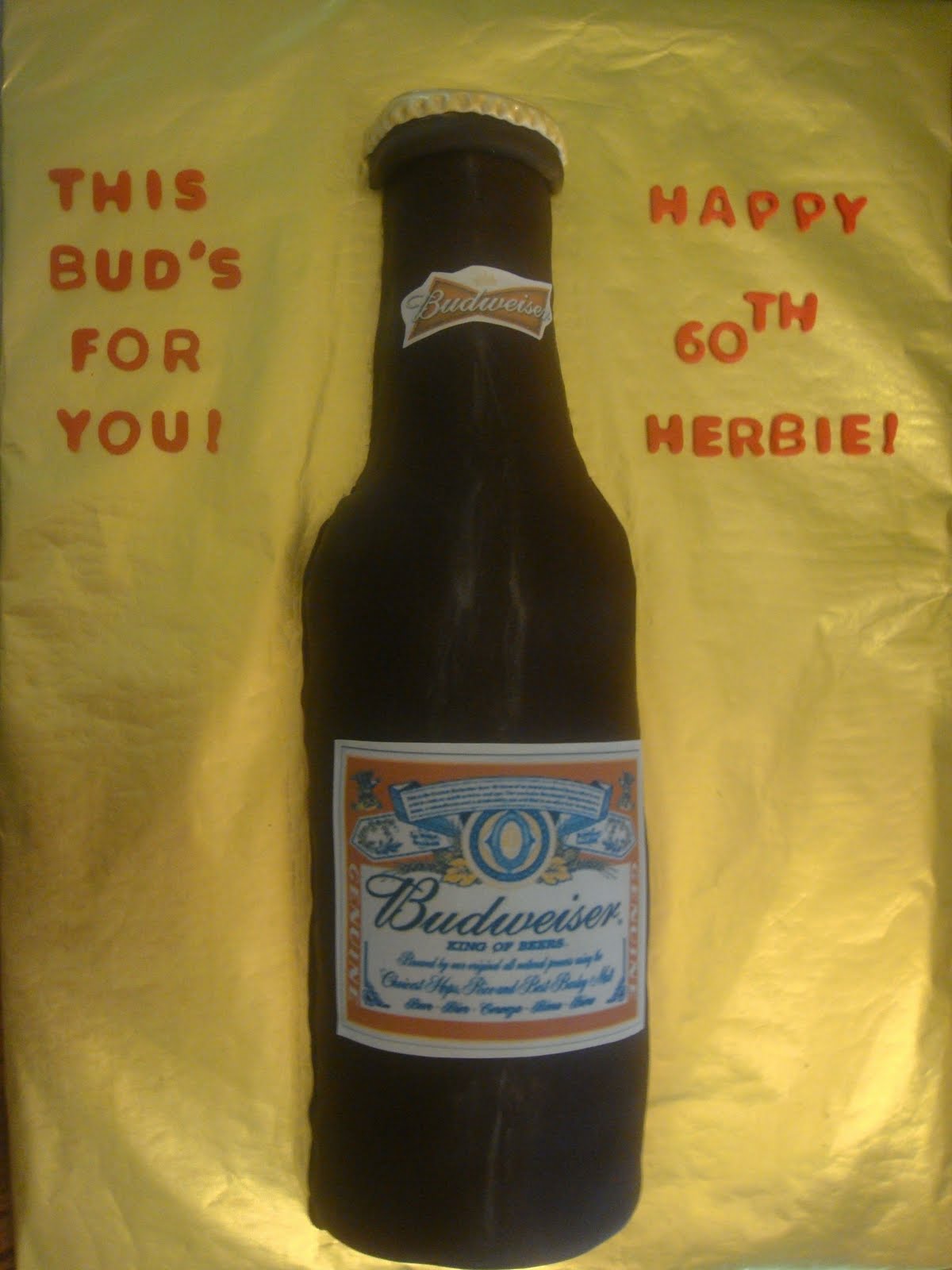 Cakes By LAM Designs: Beer Bottle Cake