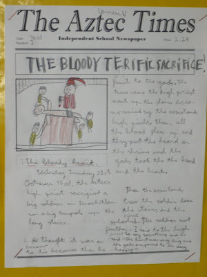 MAIREAD: AZTEC newspaper articles