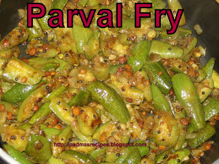 Padma's Recipes: PARVAL FRY
