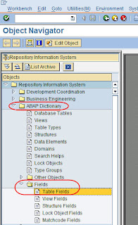 SAP Knowledge Sharing: How to locate table names from a known-field name