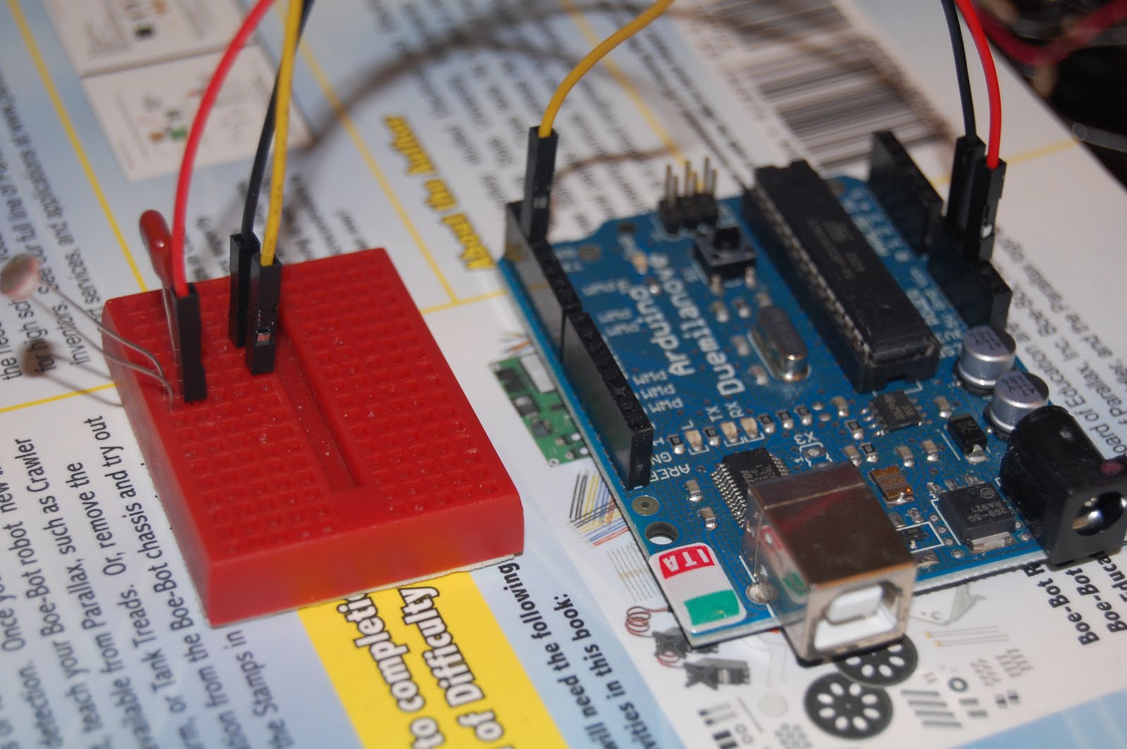 Art and technology research (arduino): Sensor 04 Photosensor with ...