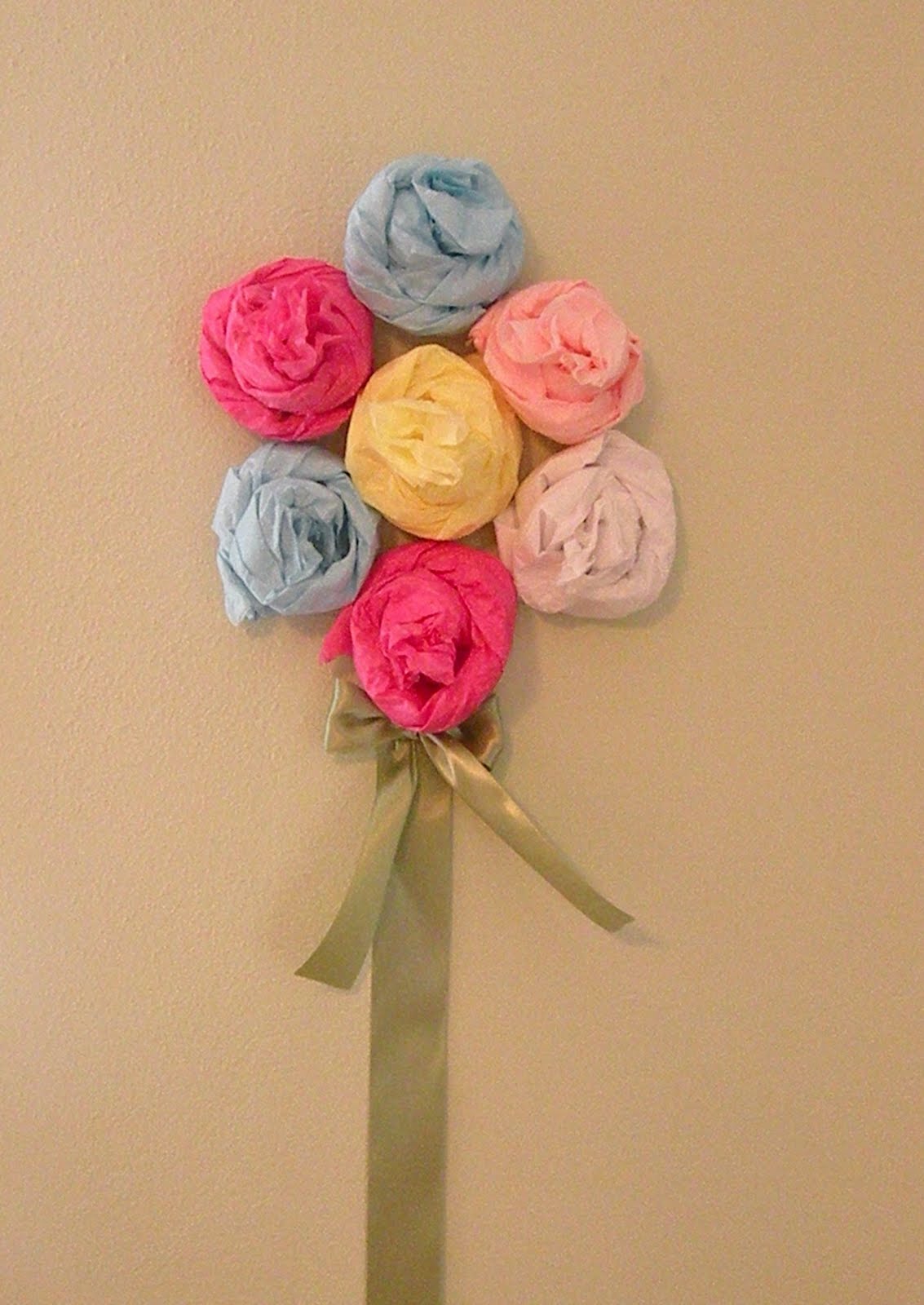 Icing Designs: DIY Tissue Paper Rosettes