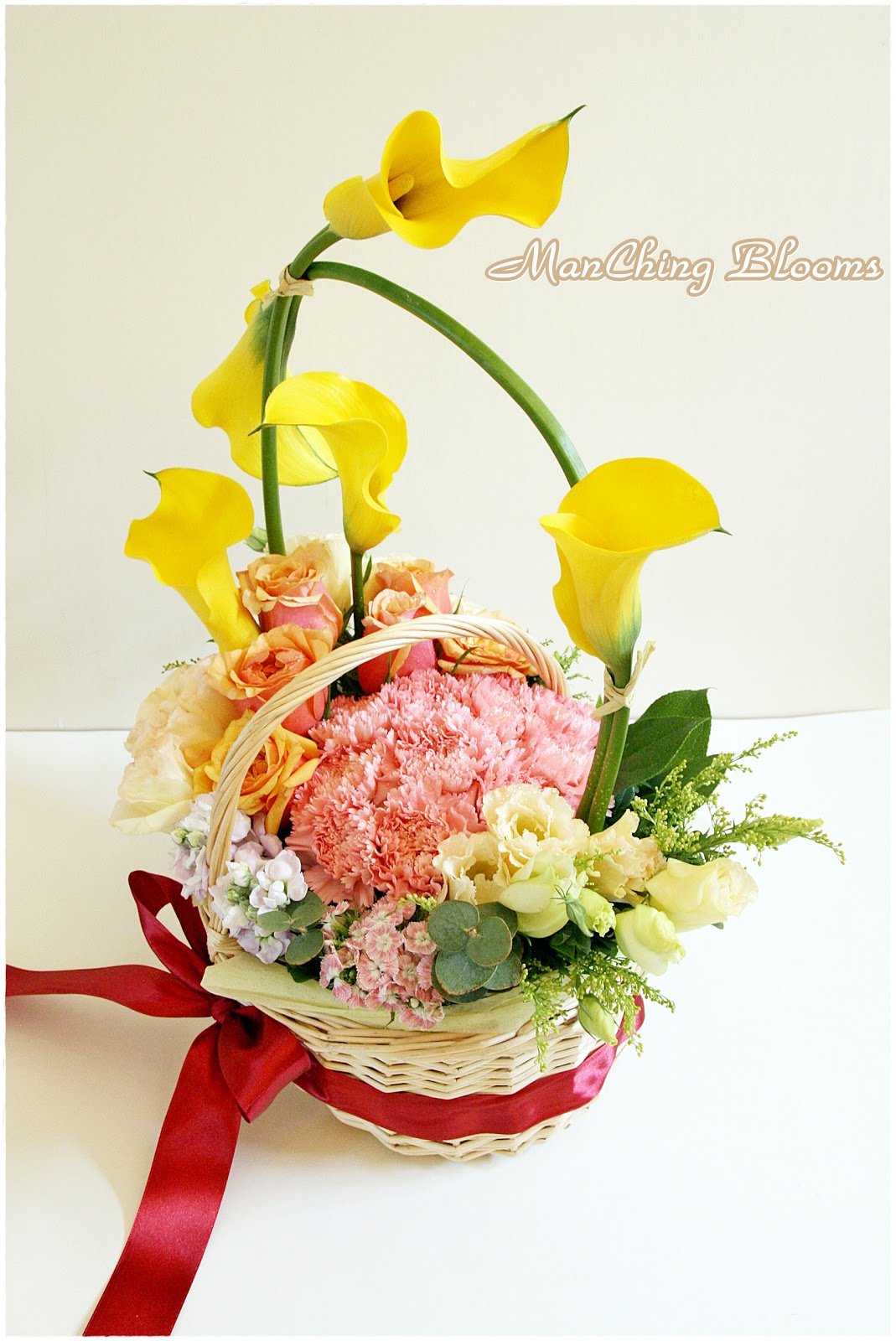 ManChing Blooms: Congratulations Floral Gifts - Basket & Box