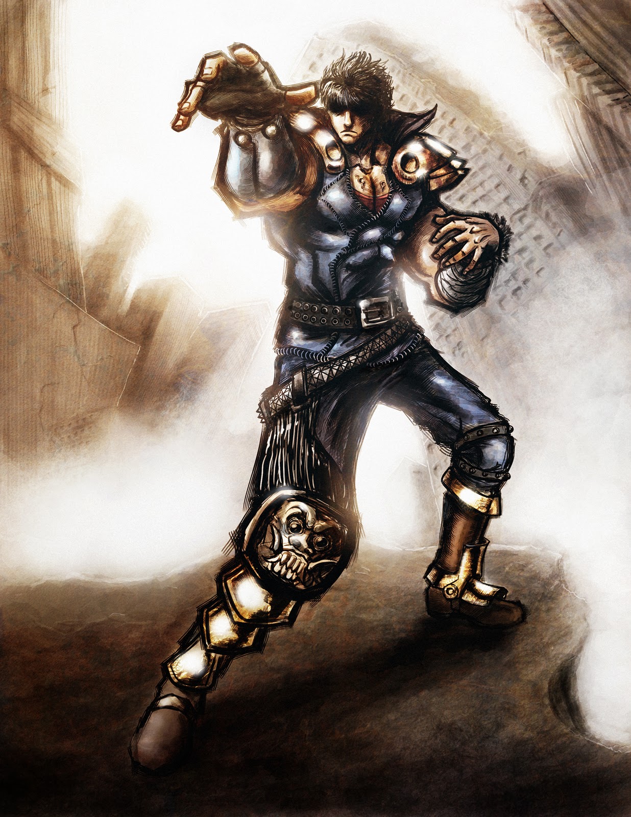 RACKET-PUNCH!: Kenshiro