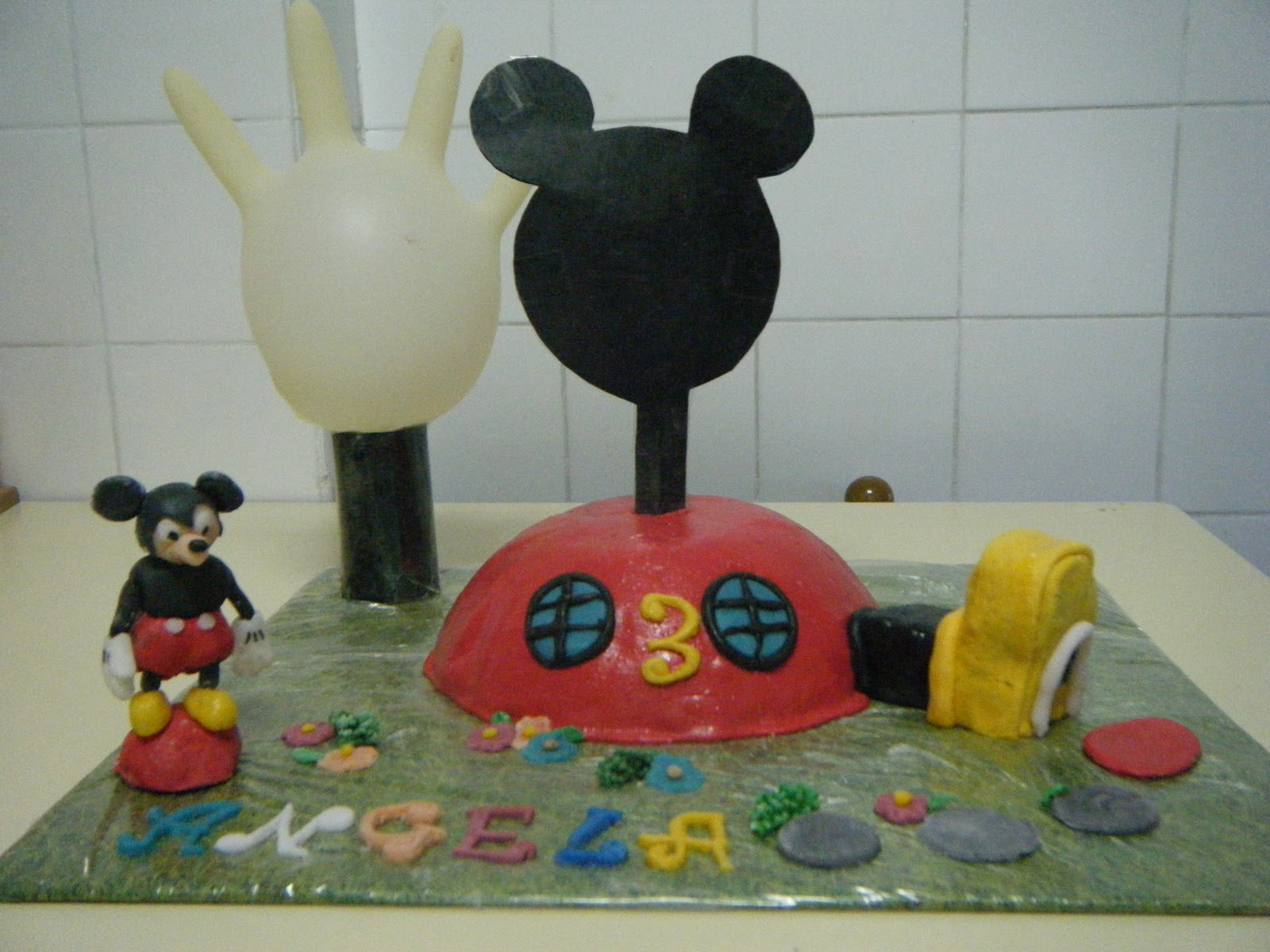 Guante de Mickey Mouse vectoriales - Imagui