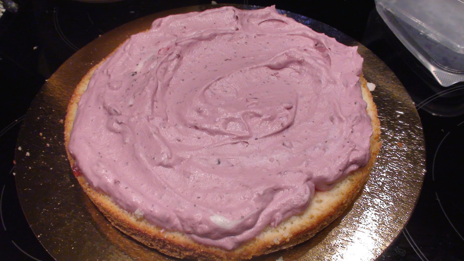 Samurai's Apron: Raspberry-Blueberry Mousse Cream Cake (Niilo's ...