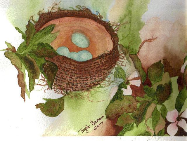 Green Acres with Twyla: Twyla's Watercolor Gallery