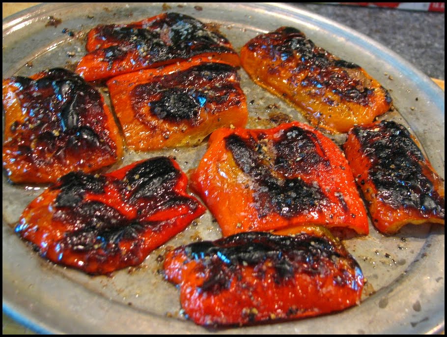 Fat Johnny's Front Porch: Roasted Sweet Red Peppers