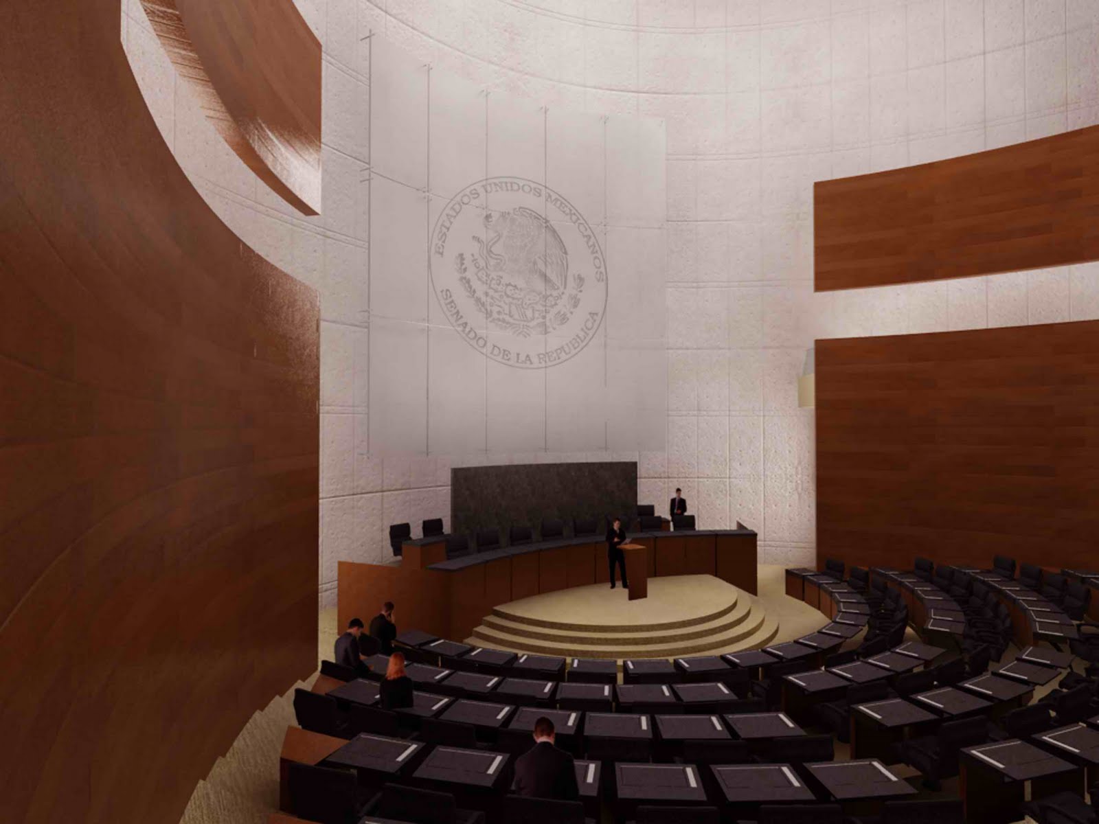 Arquitectura - Arquidea: Nueva sede del Senado de México