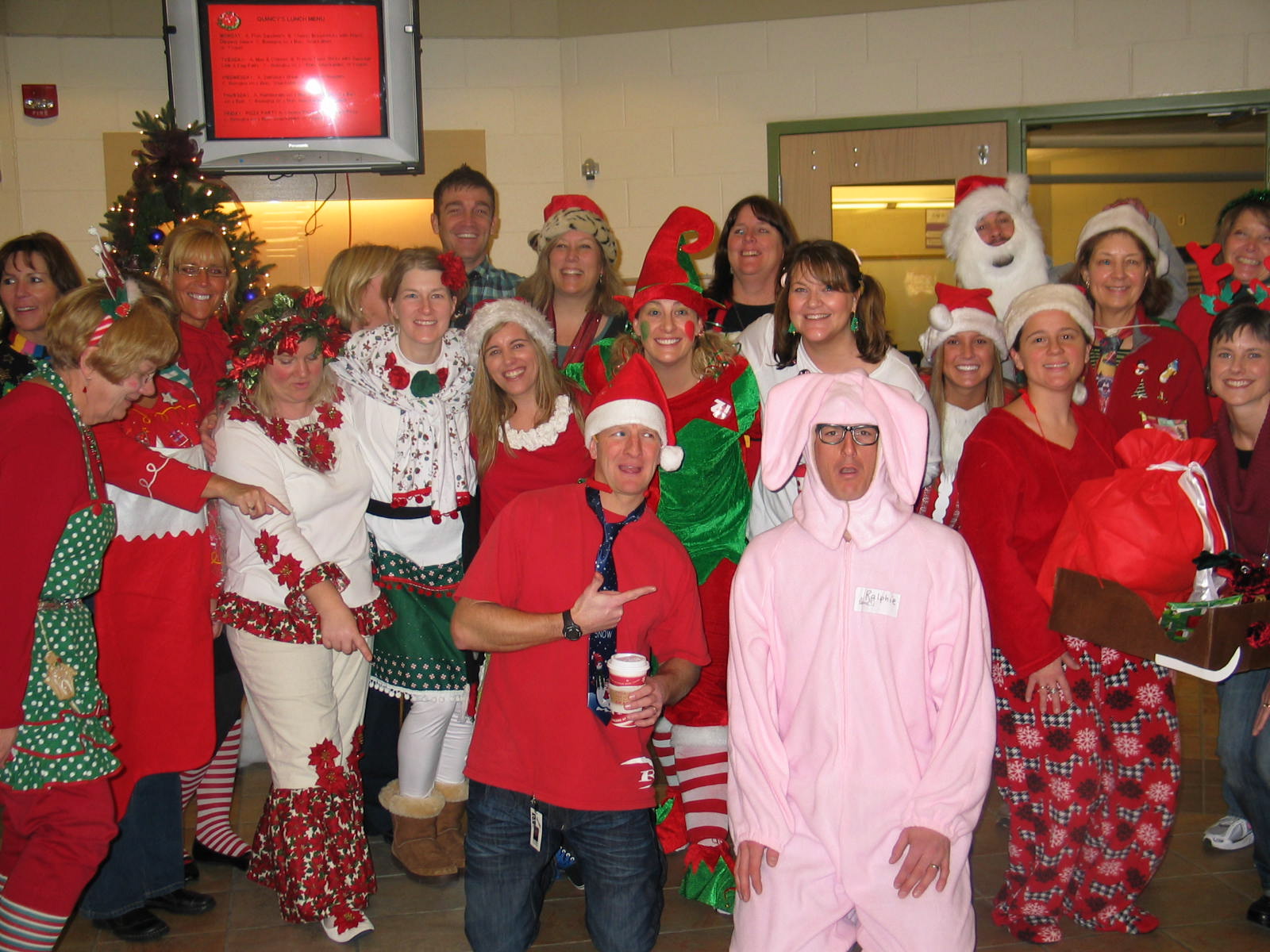 One Spin on the Marble: Crazy Christmas CLothes...the tradition continues!