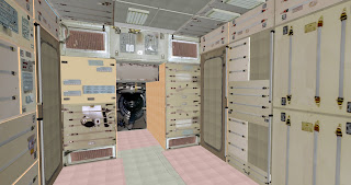 Major progress on Zvezda module interior model