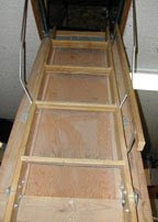 Homes • Energy • Savings: Drop Down Attic Stairs