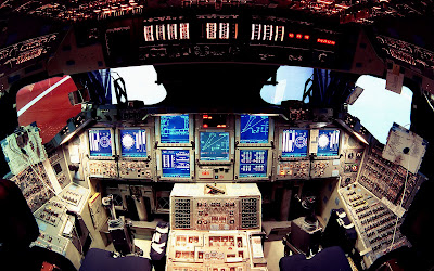 Free Widescreen Wallpapers: Space Shuttle Upgraded Cockpit 1680 x 1050 ...