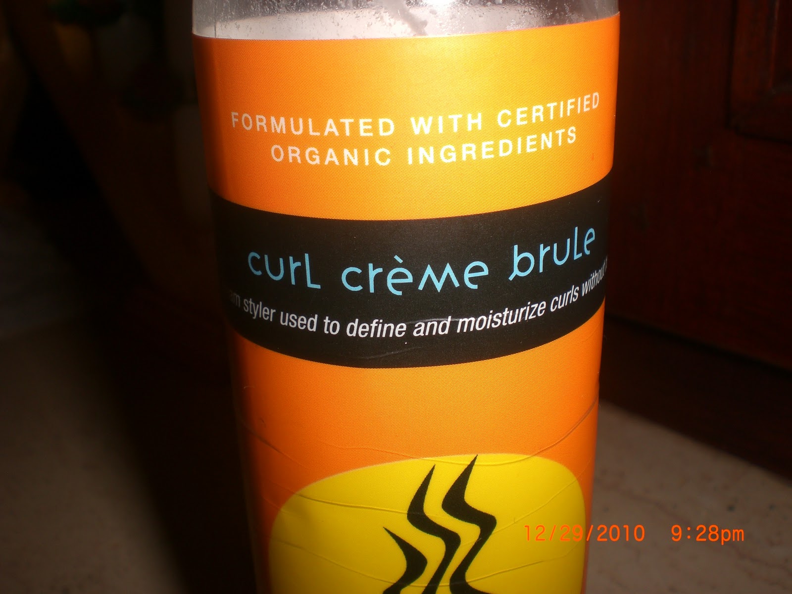 Cotton Candy Fro: Curls Curl Creme Brulee