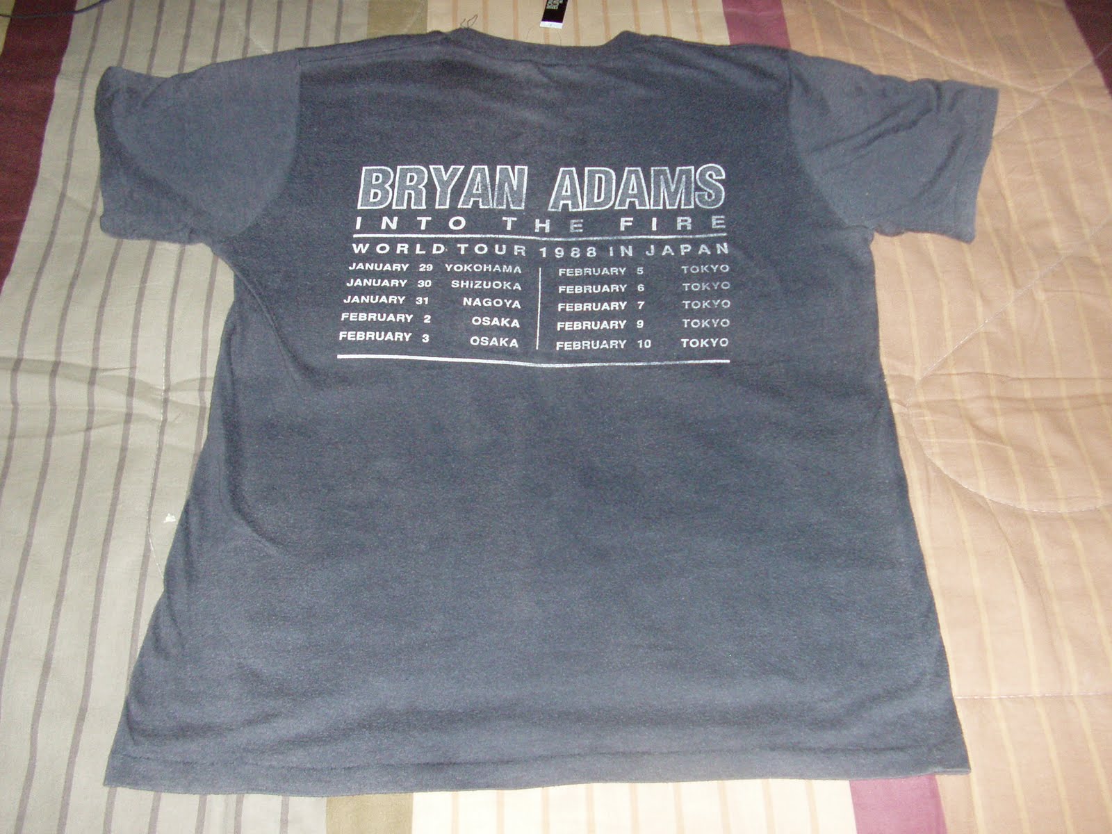 Volcom Forever: VINTAGE '88 BRYAN ADAMS tshirt